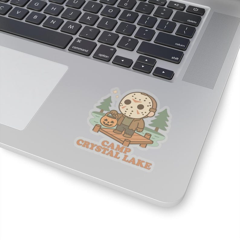 Camp Crystal Lake Jason Kiss-cut Sticker - Etsy