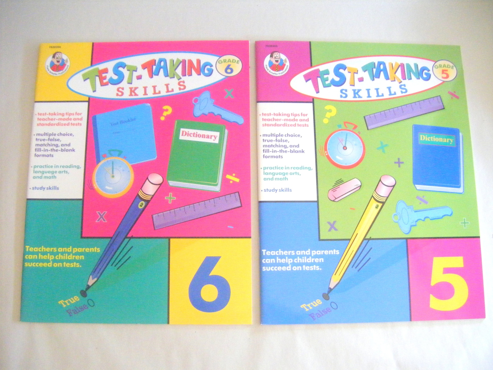 Vintage Test-taking Skills Book Set for Grades 5 and 6 Teacher | Etsy