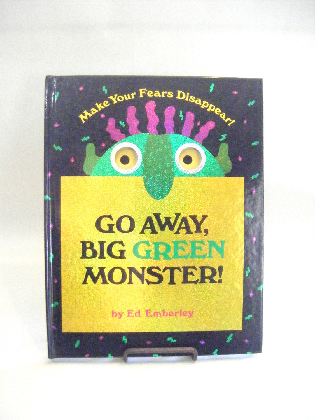 Vintage go Away, Big Green Monster Hardback Book Elementary School ...