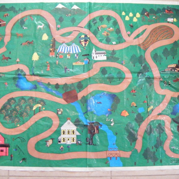 Farm Play Mat - Etsy