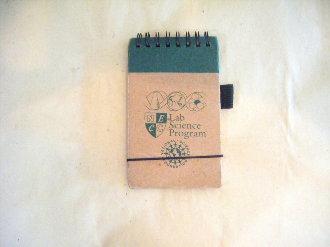 Vintage Lab Science Small Pocket Notepad National Science Foundation ...