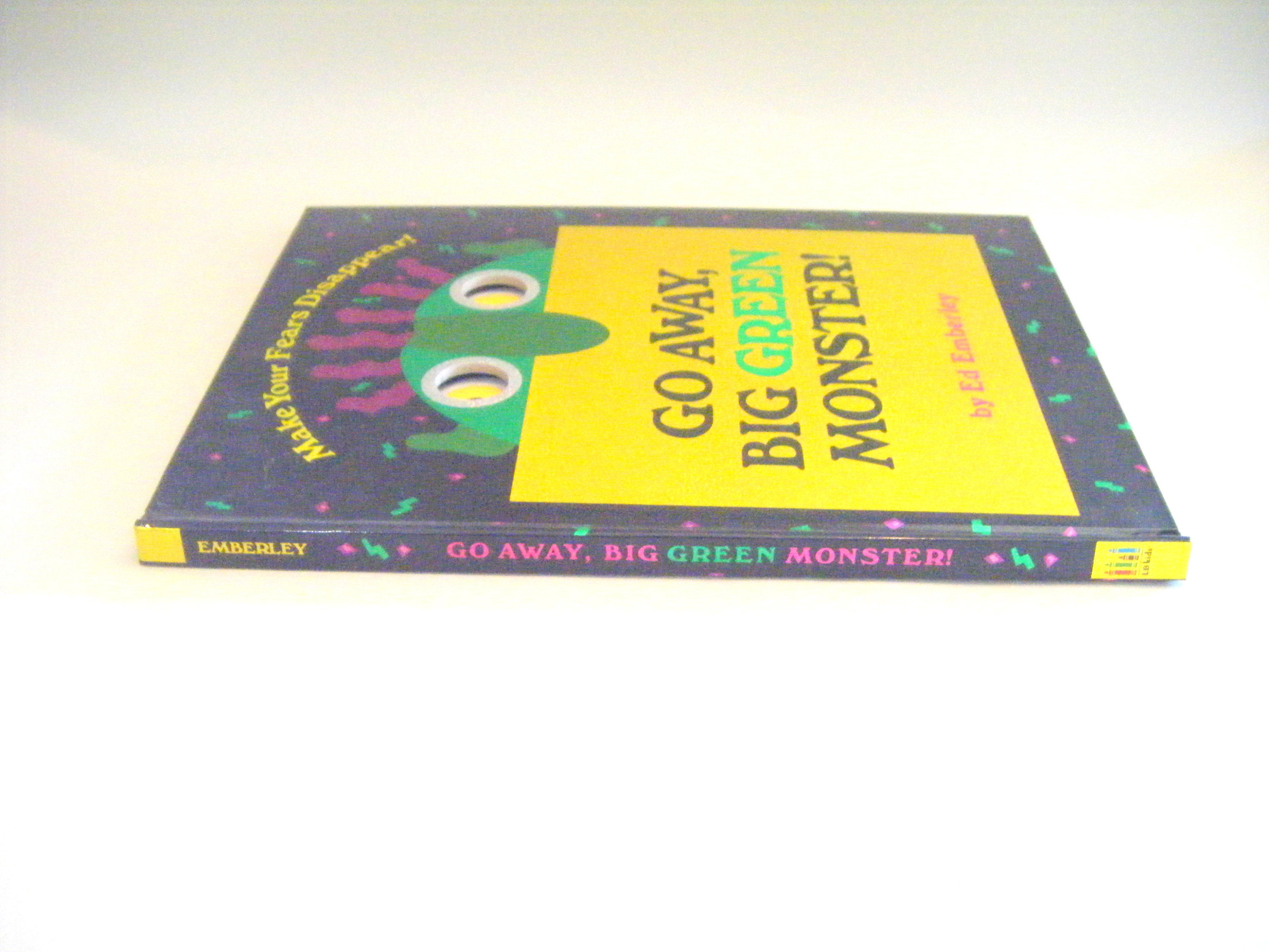 Vintage "go Away, Big Green Monster!" Hardback Children's Book - Etsy