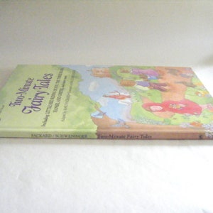 Vintage Two Minute Fairy Tales Hardback Book Fantasy Classic Story Book ...