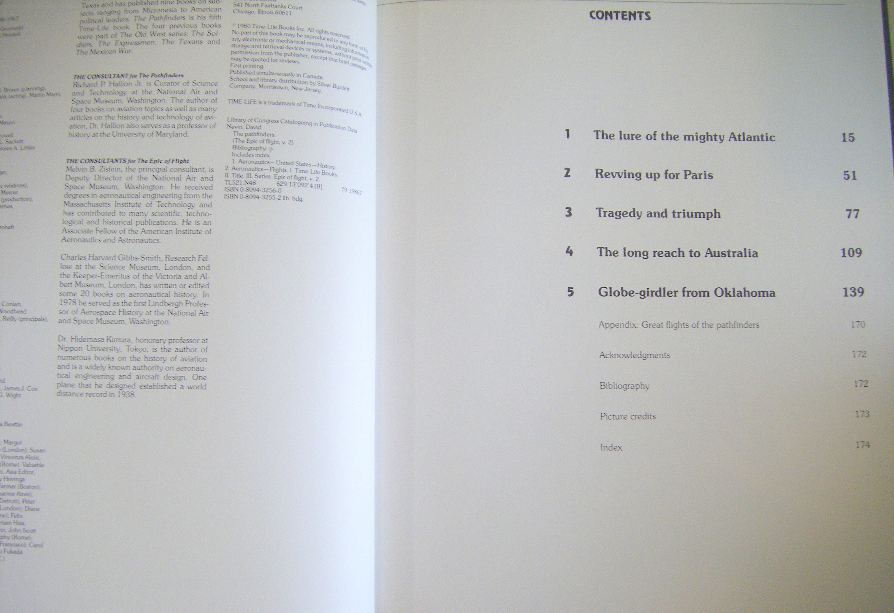 Vintage the Epic of Flight Set of 5 Hardback Books Aviation Time Life ...