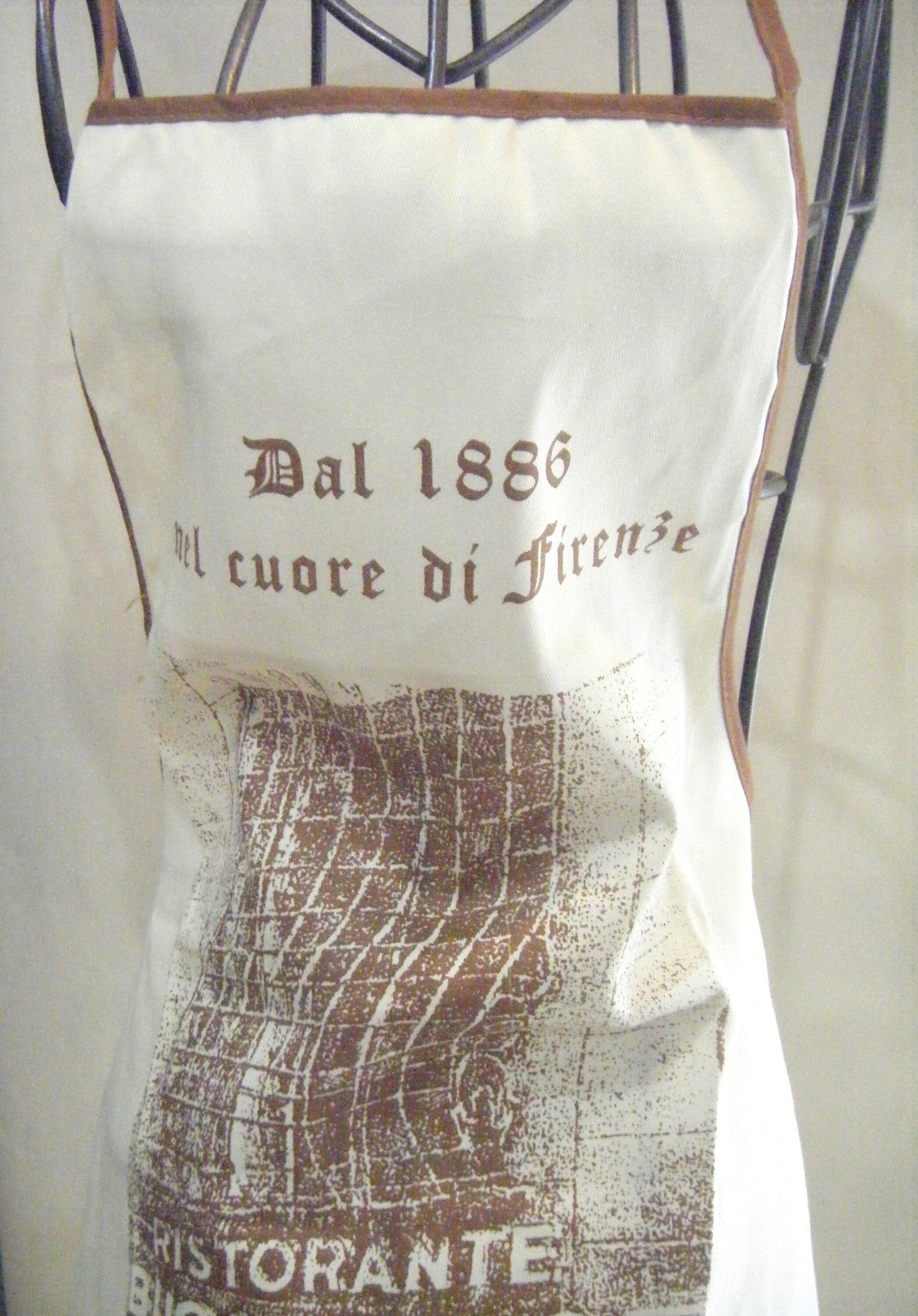 Apron Italian Restaurant Craft Fair Booth Supply Shop Cooking Crafting ...