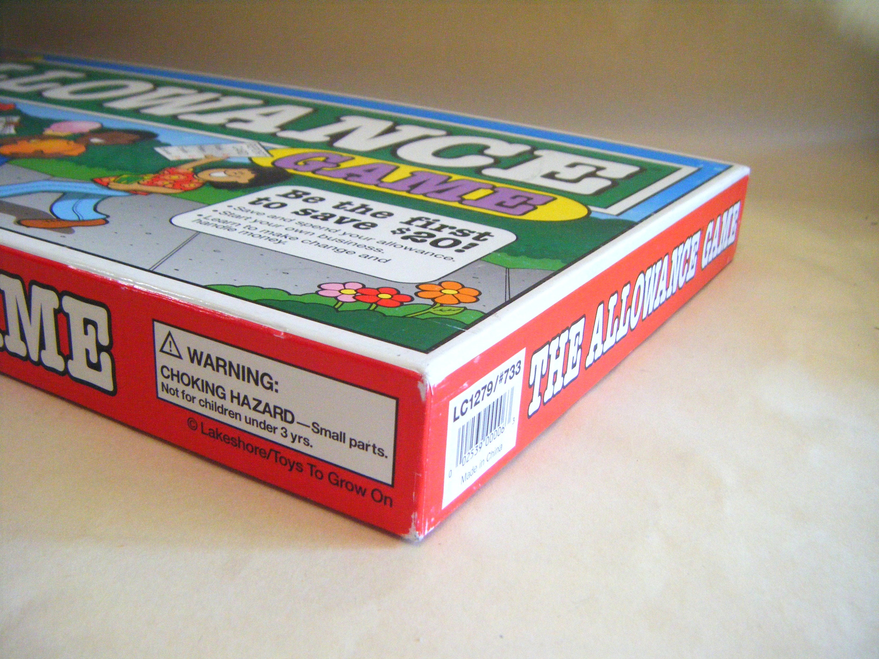 Vintage Allowance Board Game Lakeshore Collectible - Etsy