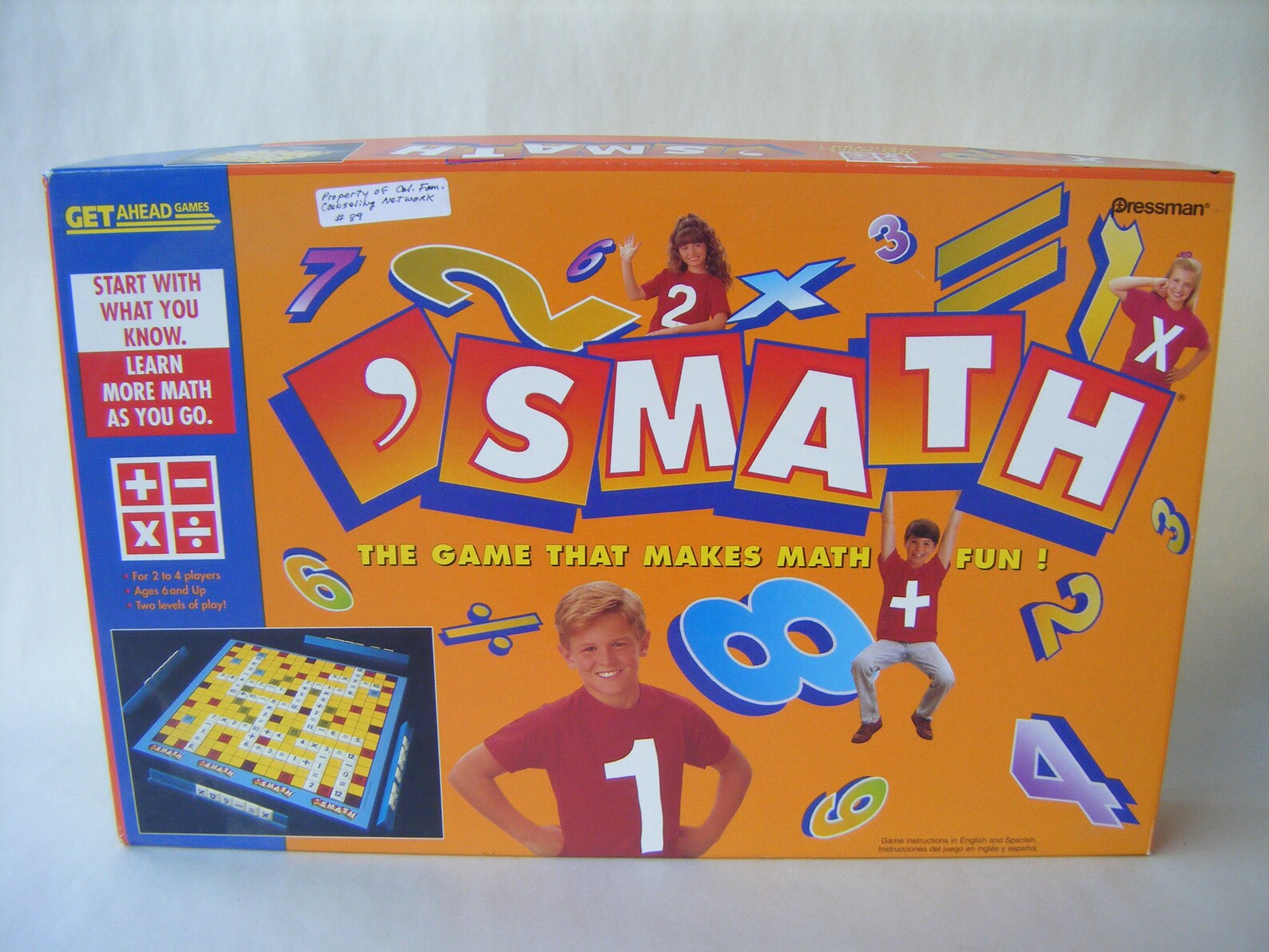 Vintage 'smath Board Game Math STEM Collectible - Etsy