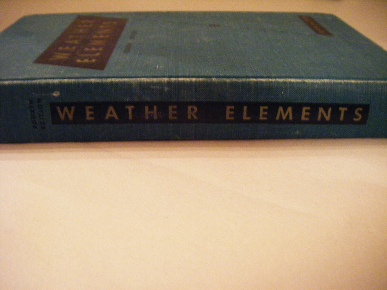 Weather Elements Handbook Vintage Book Fourth Edition Professor ...