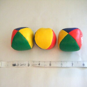 Vintage Jack in the Box Juggling Balls Hacky Sacks Set of Three ...