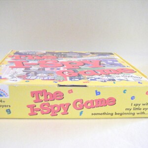Vintage the I Spy Riddle Puzzle Game Collectible - Etsy