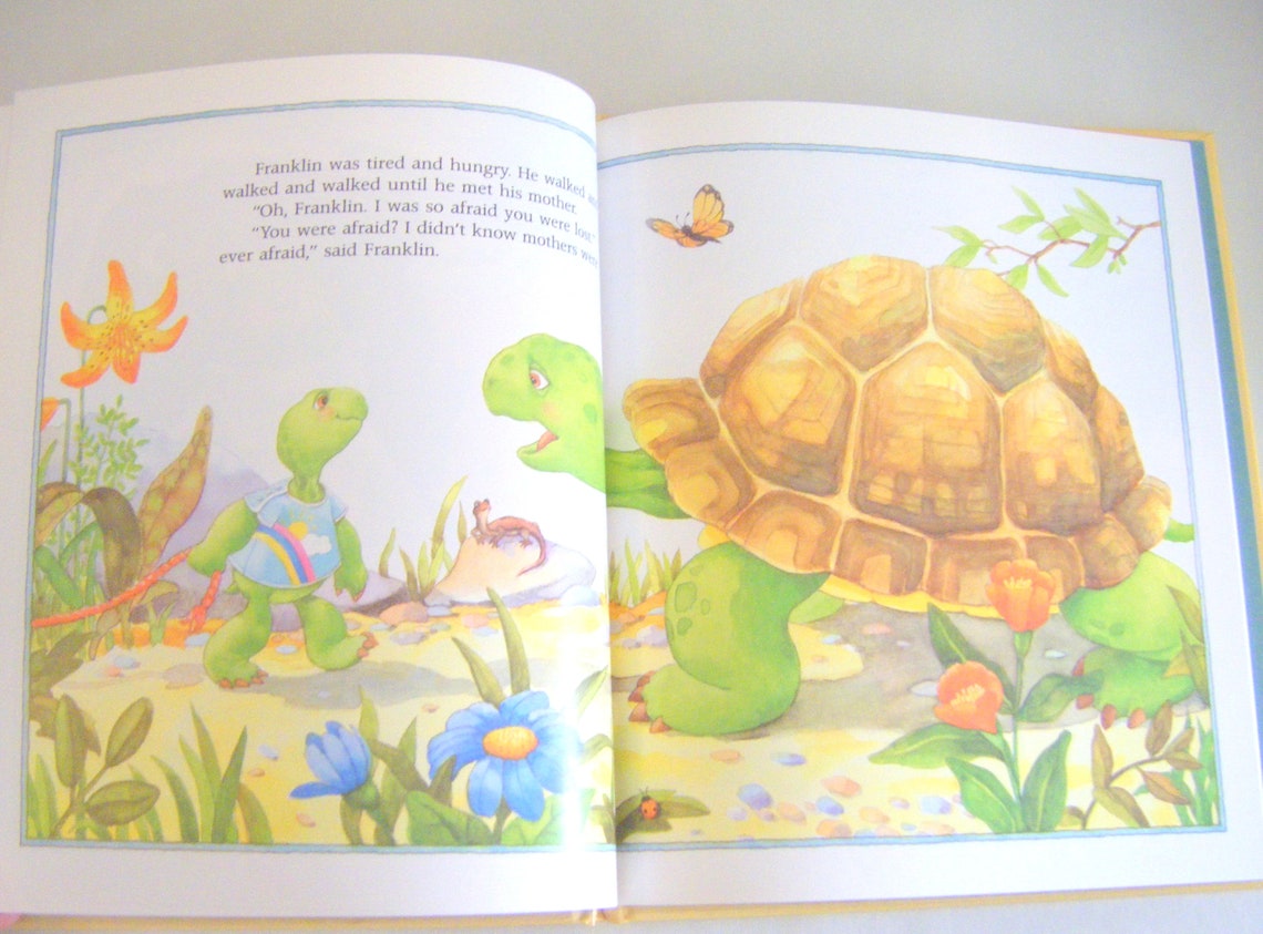 Vintage Franklin in the Dark Hardback Book Bedtime Story - Etsy