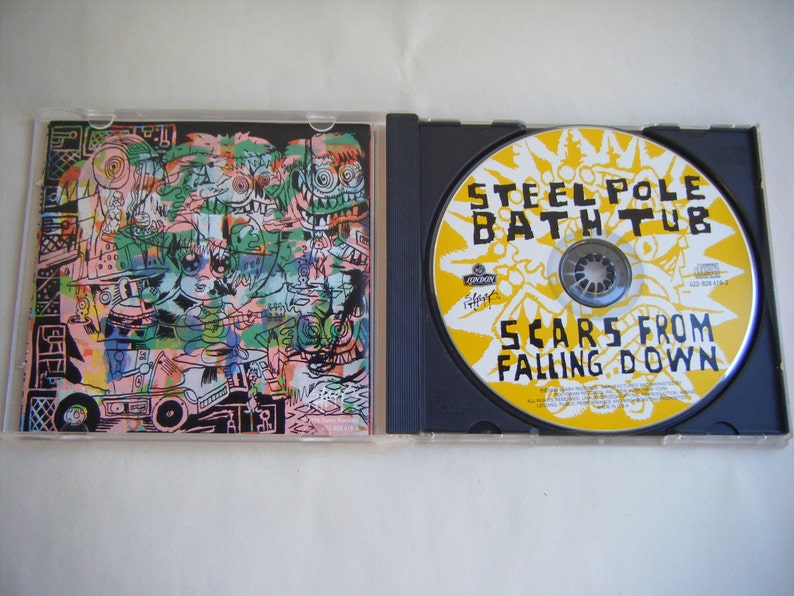 Steel Pole Bath Tub Scars From Falling Down CD Vintage Used | Etsy