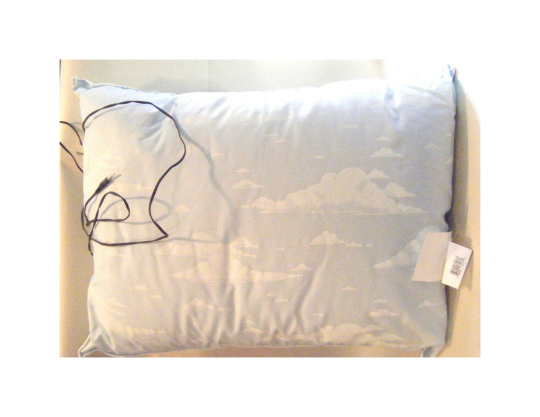 Vintage Pillow Phonic Headset Standard Size Audio Bedding Analog Sound ...