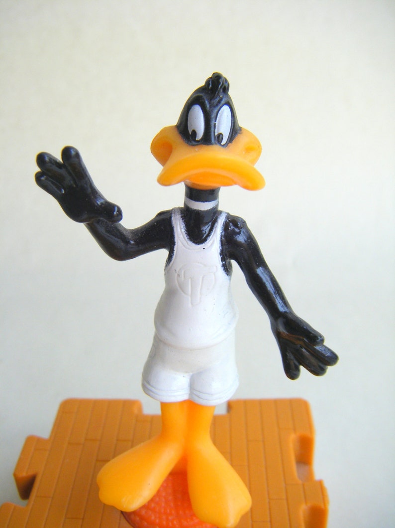 Vintage Daffy Duck Space Jam Basketball Collectible Fast Food ...