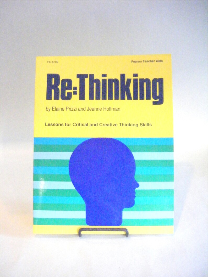 Vintage Re:thinking Paperback Book Critical and Creative Thinking ...