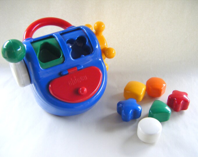 Vintage Chicco Shape Sorter Toy Children Play Kids Parenting Toddler ...