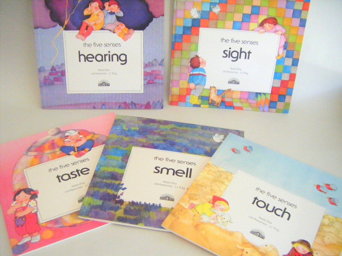 Vintage Set of the Five Senses Paperback Books Science Biology - Etsy