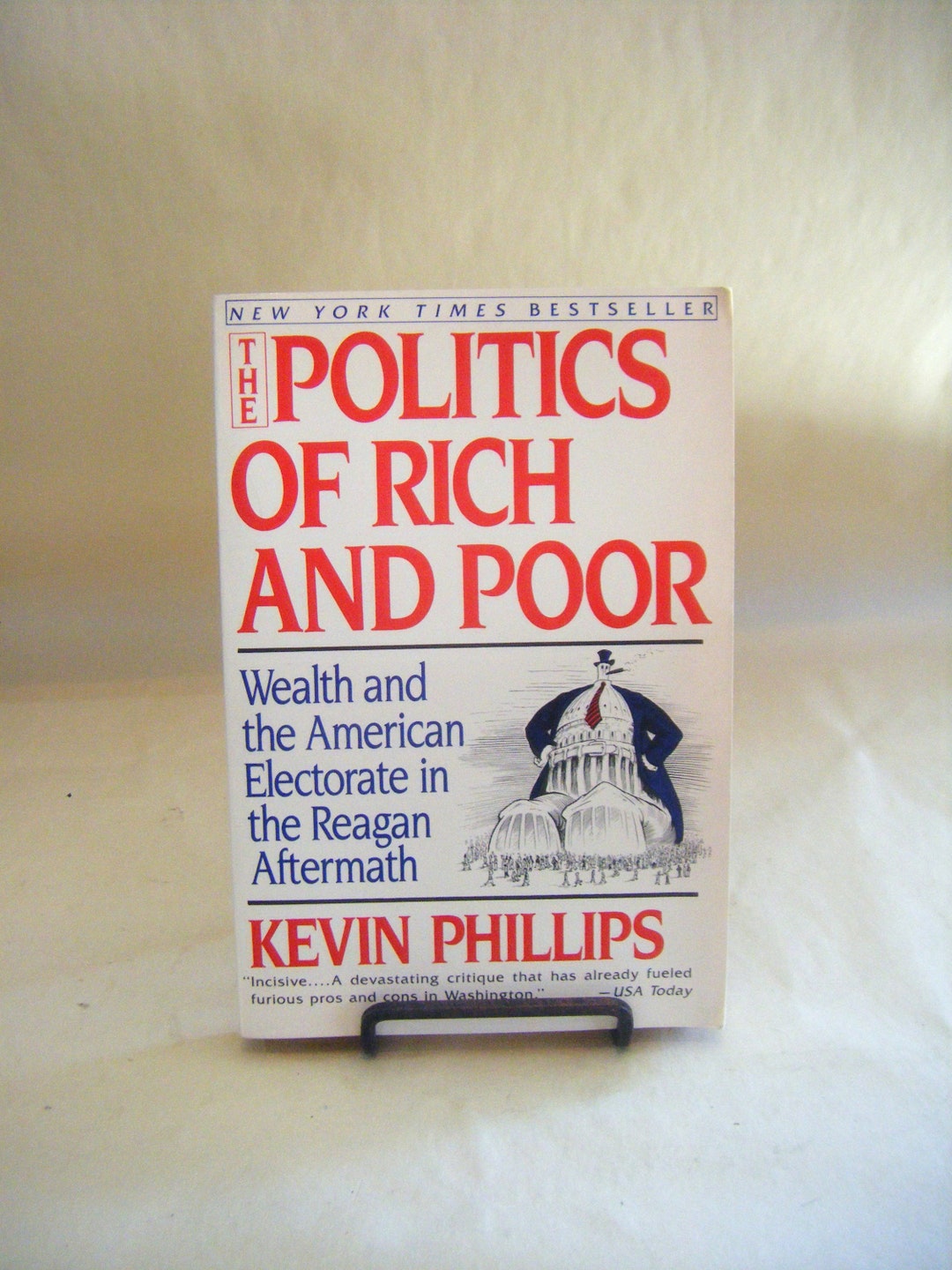 Vintage "the Politics of Rich and Poor" Book: Reaganomics & American ...