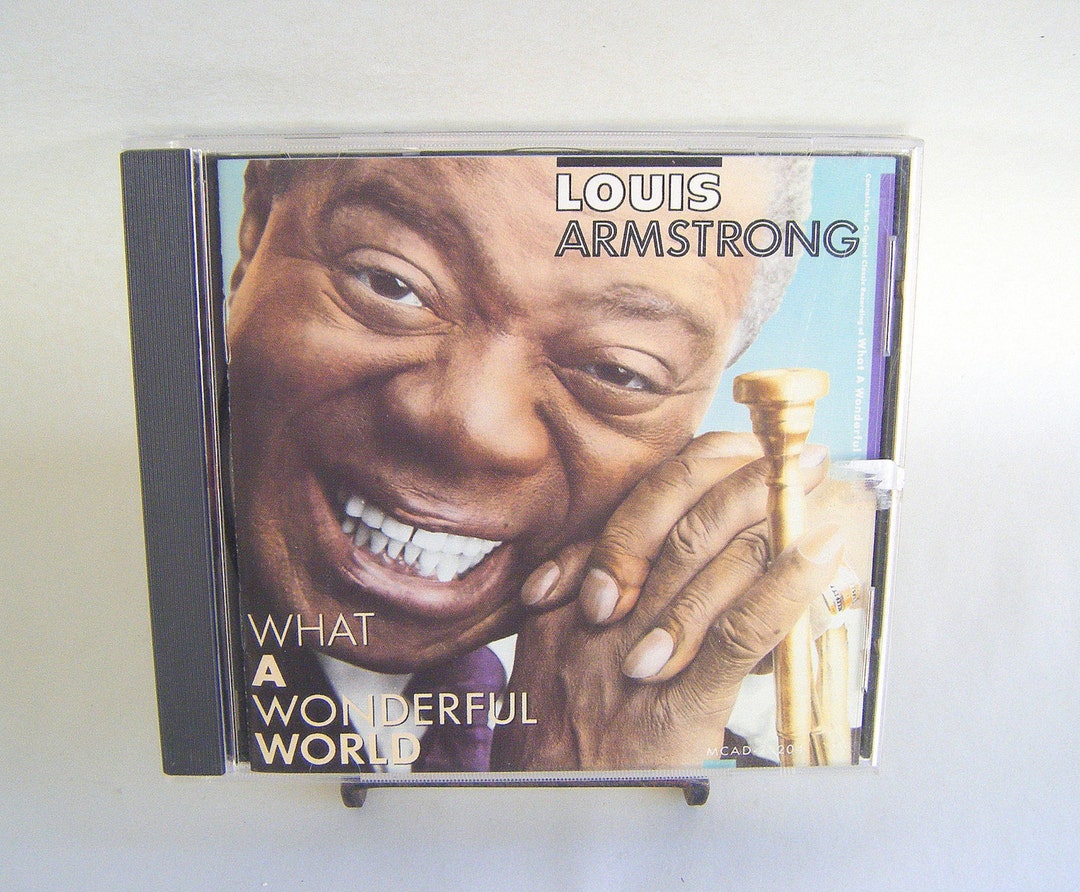 Louis Armstrong What a Wonderful World CD Vintage Used Music Jazz Soul ...