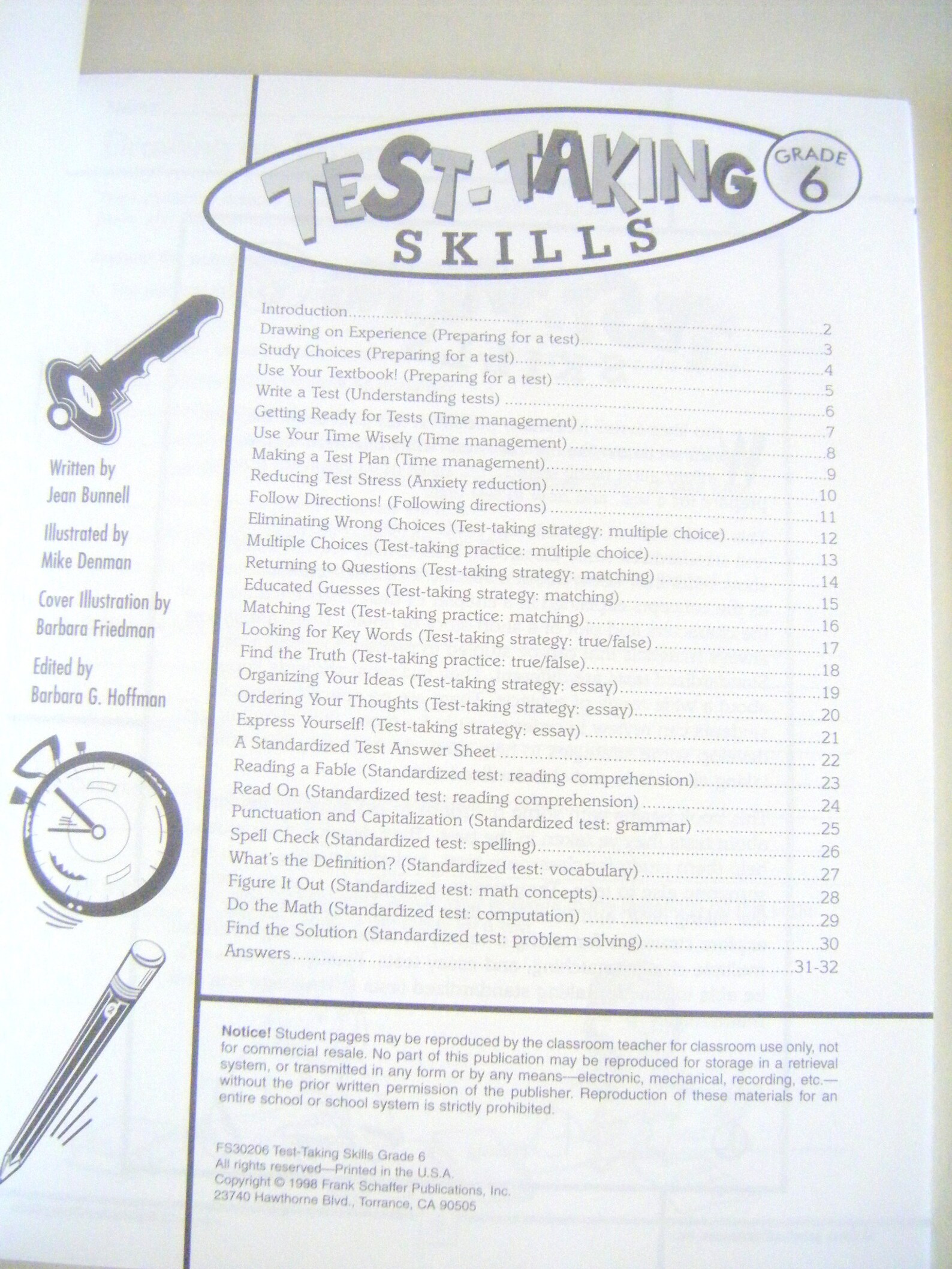 Vintage Test-taking Skills Book Set for Grades 5 and 6 Teacher | Etsy