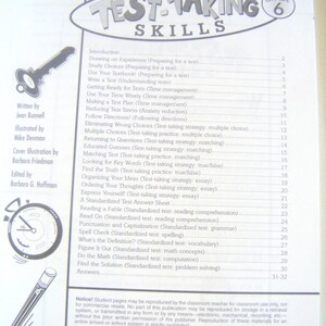 Vintage Test-taking Skills Book Set for Grades 5 and 6 Teacher | Etsy