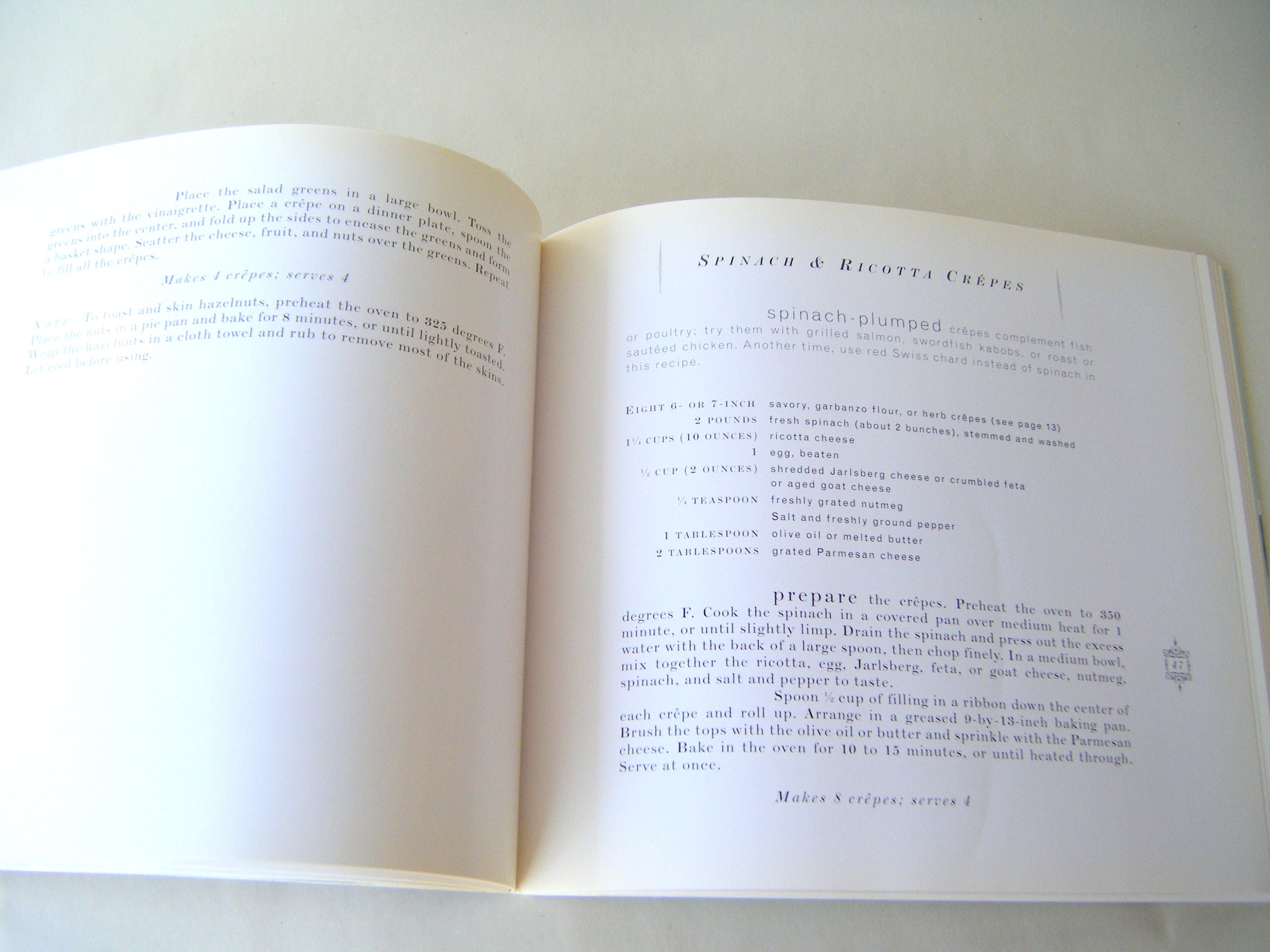 Crepes Sweet & Savory Recipes for the Home Cook Cookbook - Etsy