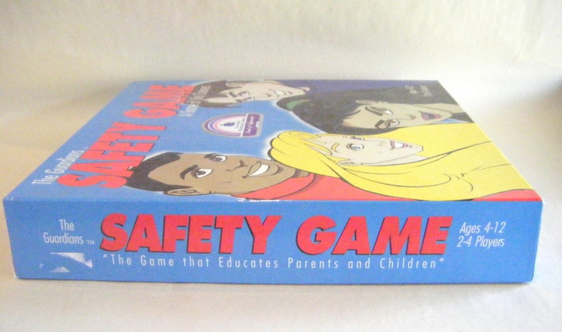 Vintage the Guardians Safety Game A Game of Life Choices Board Game Toy ...