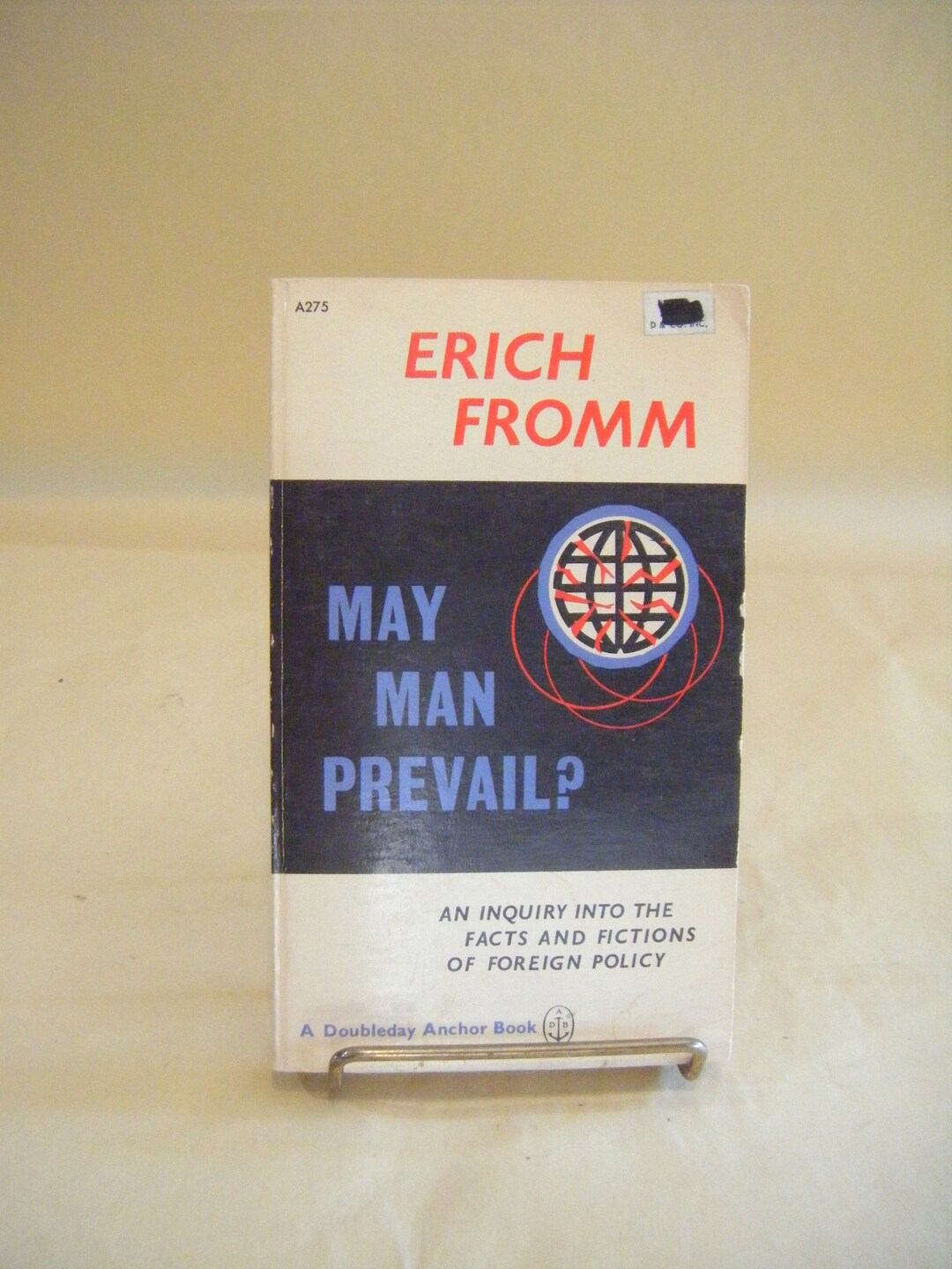 Vintage May Man Prevail Erich Fromm Paperback 1960s Science Psychology ...
