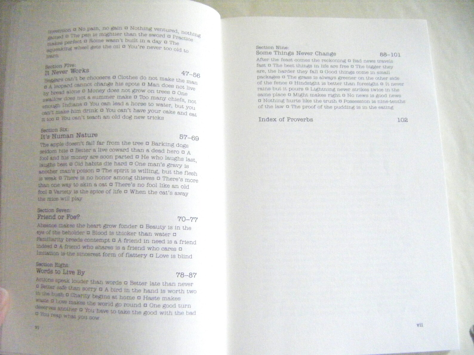 Vintage 101 American English Proverbs Cartoons English Paperback Book ...