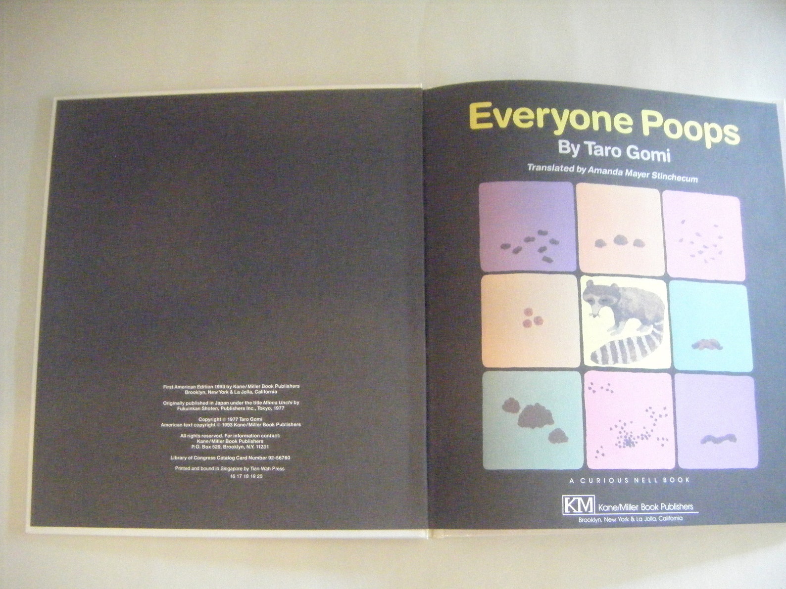 Vintage Everyone Poops Hardback Book Classic Reading Bedtime | Etsy