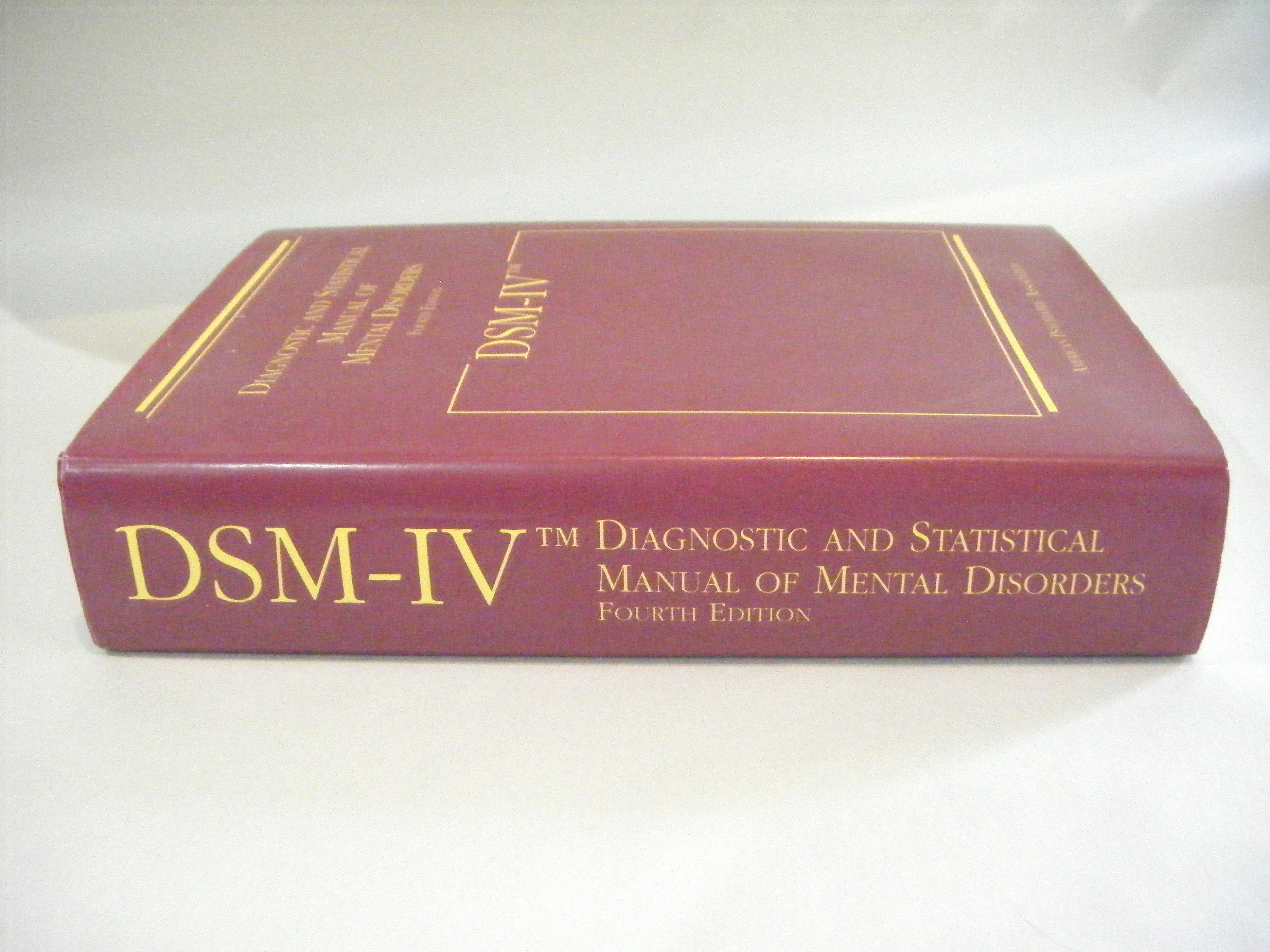 Vintage DSM IV Diagnostic and Statistical Manual of Mental Disorders ...