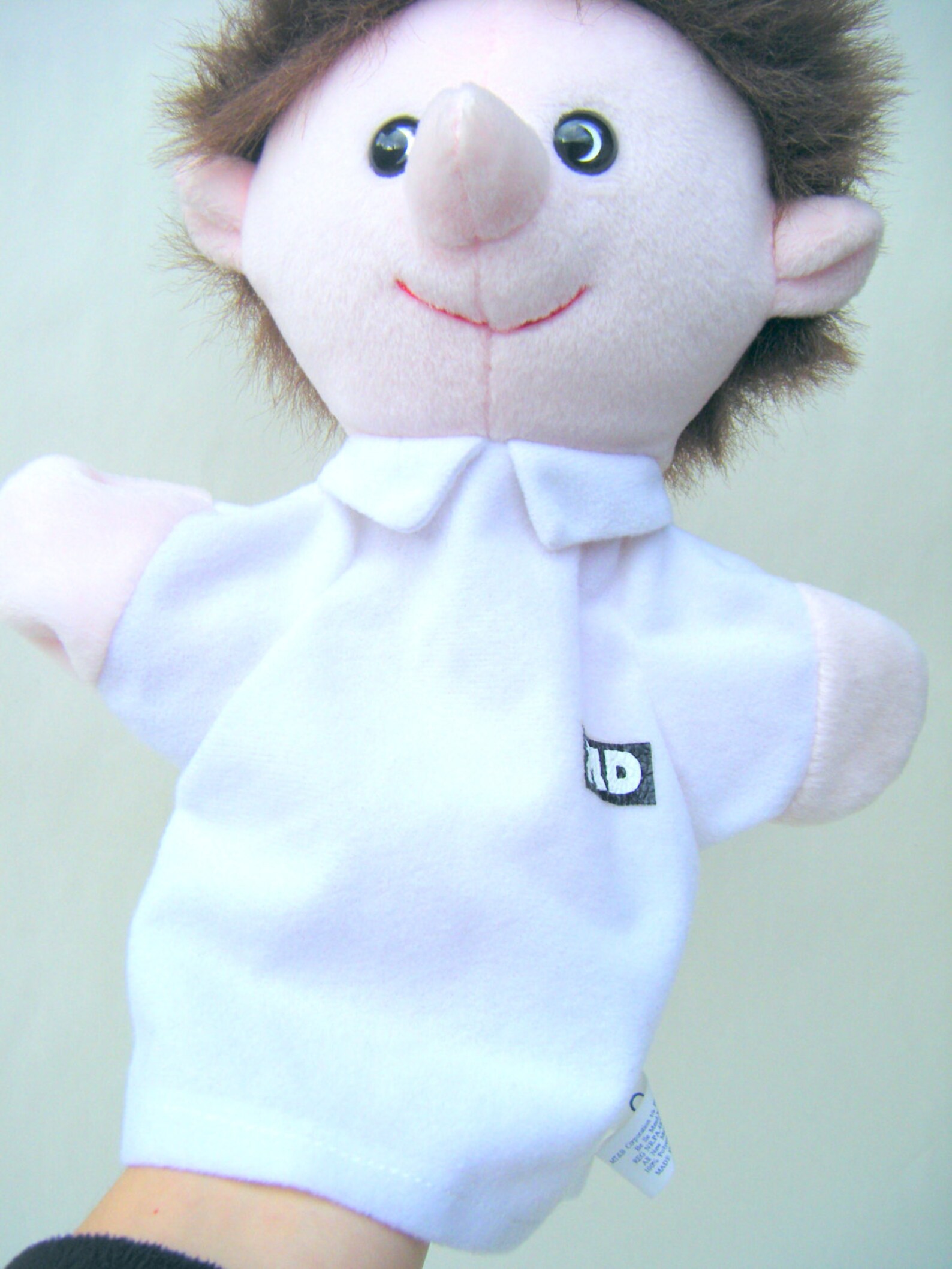 Vintage Medical Doctor MD Hand Puppet Plush Pups Puppet Show Physician ...