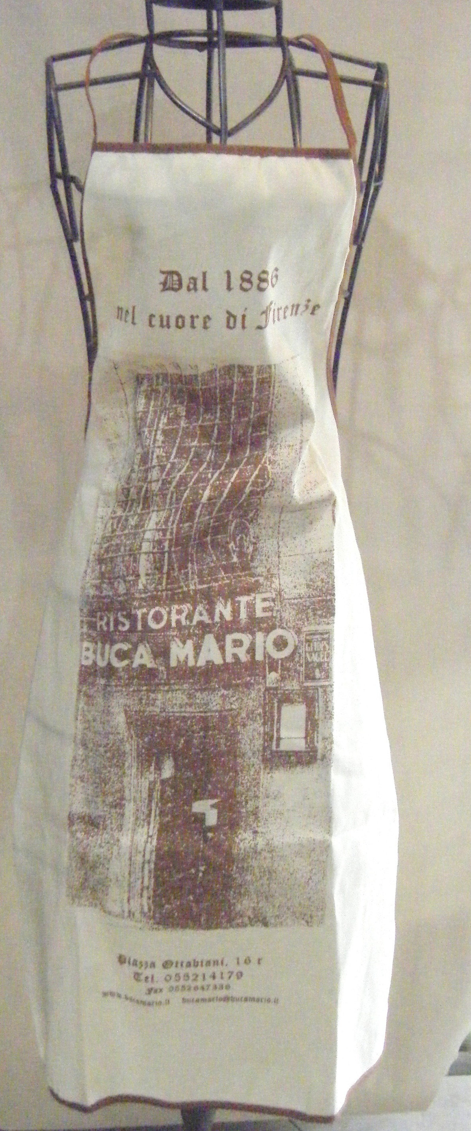 Apron Italian Restaurant Craft Fair Booth Supply Shop Cooking Crafting ...