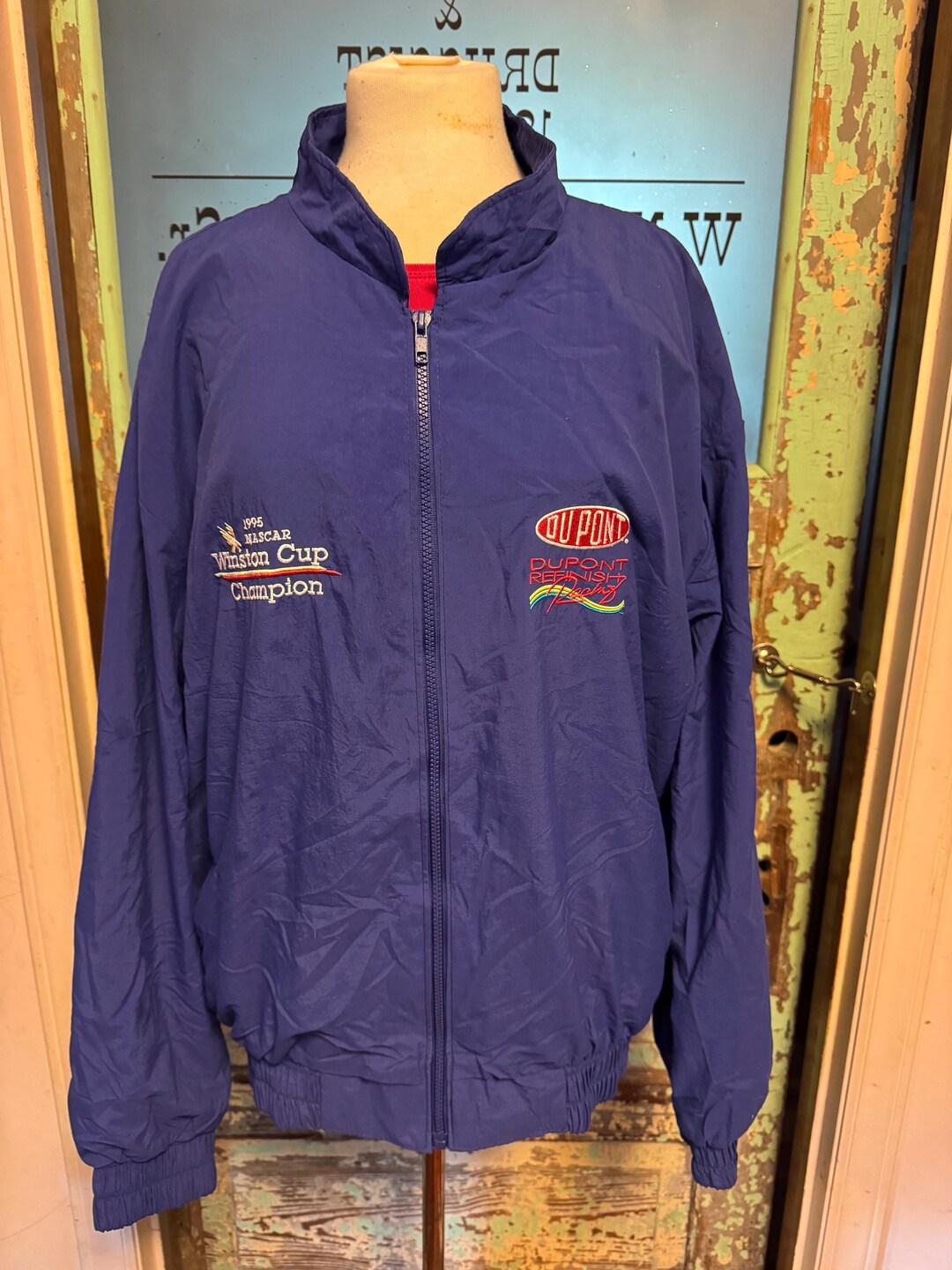 Vintage 1995 NASCAR Jeff Gordon Winston Cup Champion Windbreaker XL - Etsy