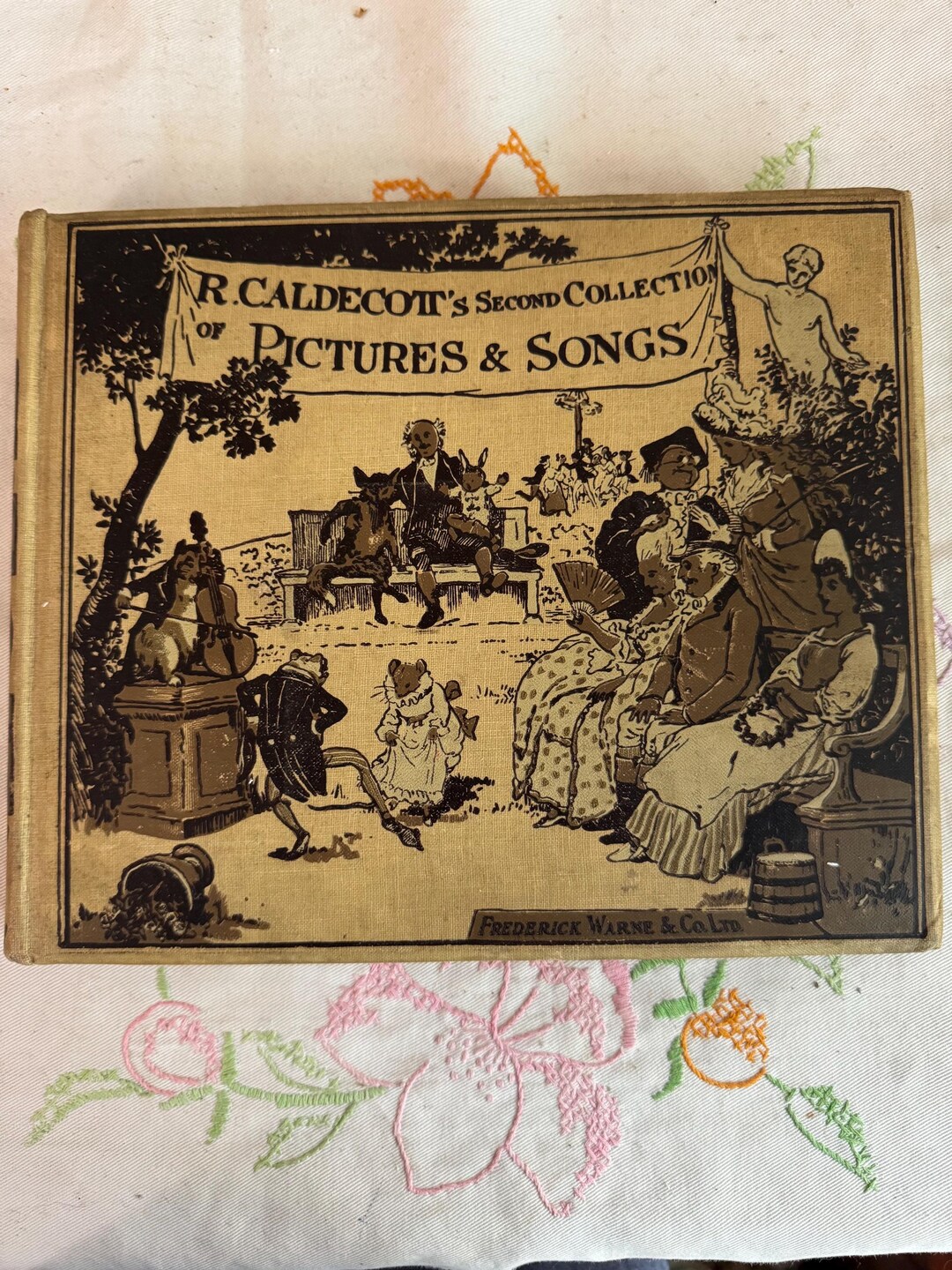 Antique 1890’s Children’s Book R. Caldecott’s Second Collection of ...
