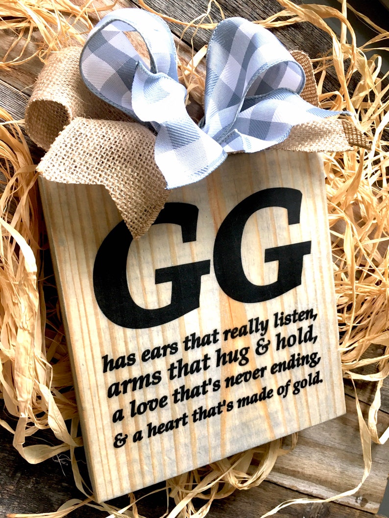 Gigi Sign Gigi Gift Mother's Day Sign Gift Sign - Etsy