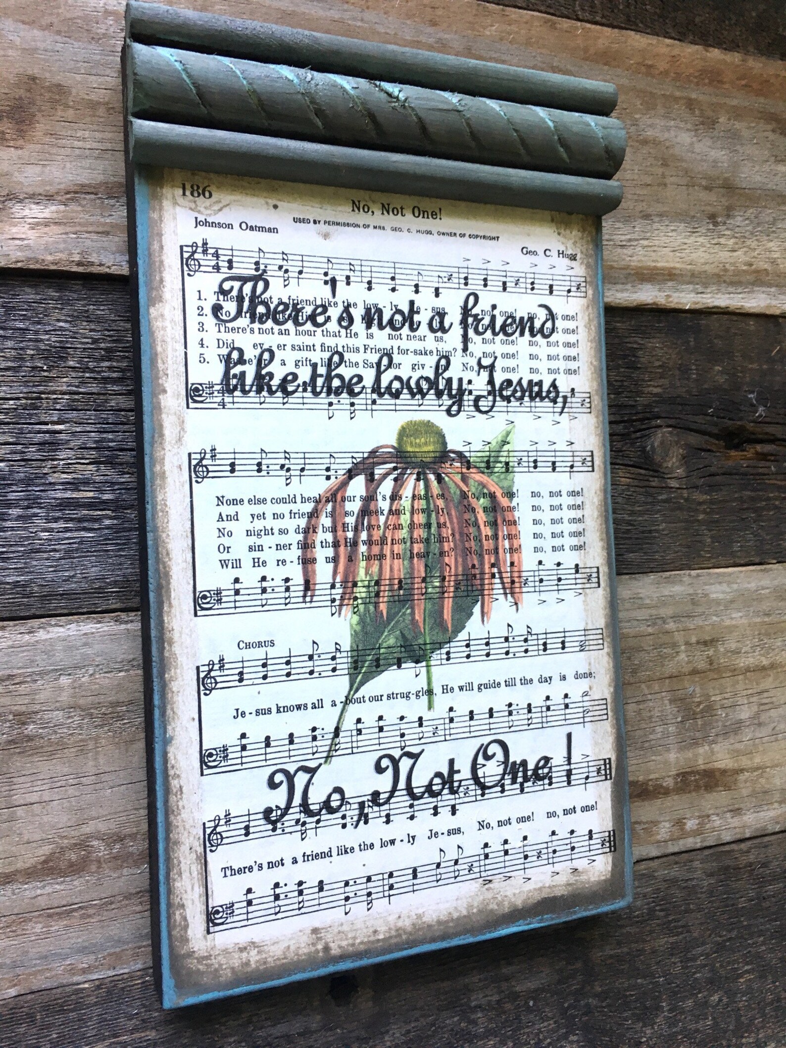 Hymn Sign Worship Song No Not One Friend Like Jesus | Etsy