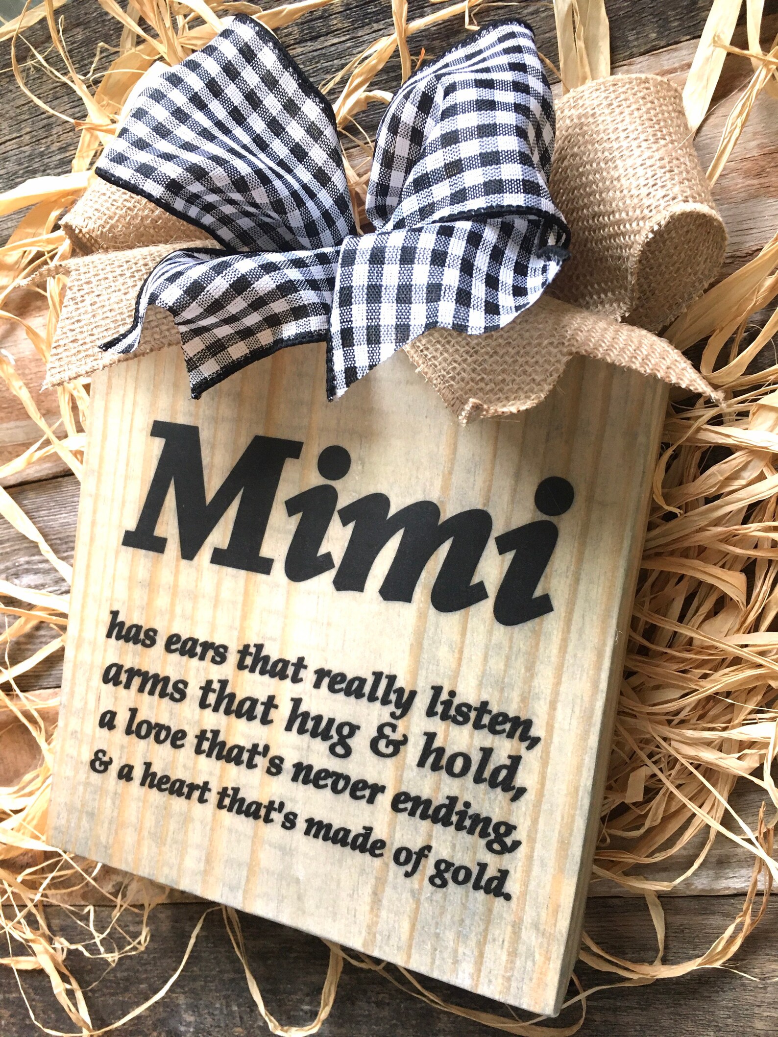 Gigi Sign Gigi Gift Mother's Day Sign Gift Sign - Etsy