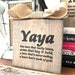 Yaya Sign , Yaya Gift , Wood Block , Sign App.6x6 in Personalize ...