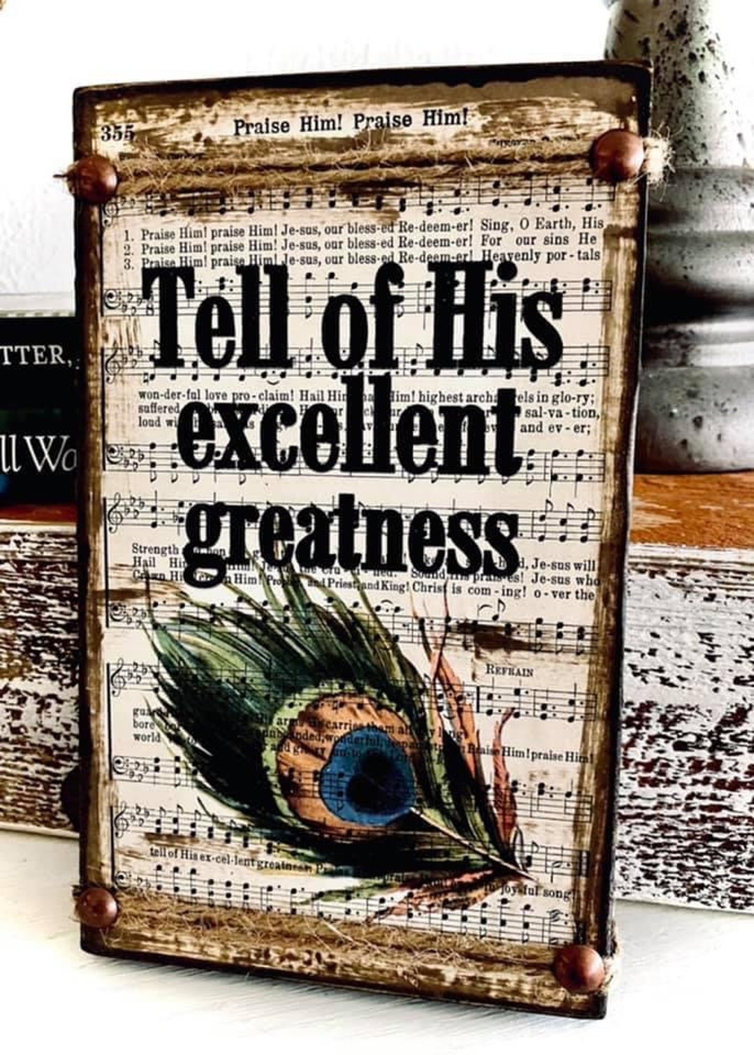 Hymn Sign, Worship Song,praise Him,sheet Music, Friendship, Mothers Day ...