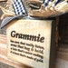 Grammy Sign Grammie Gift Mini Wood Block Shelf Sitter - Etsy