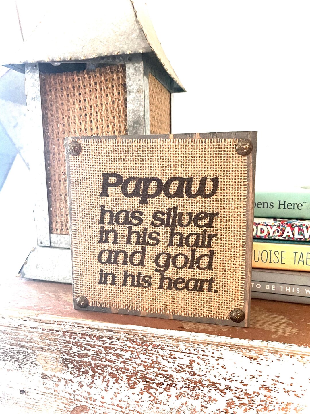 Papaw Gift ,grandpa Sign , Grandfather Sign , Papa Pops Pop Pawpaw ...