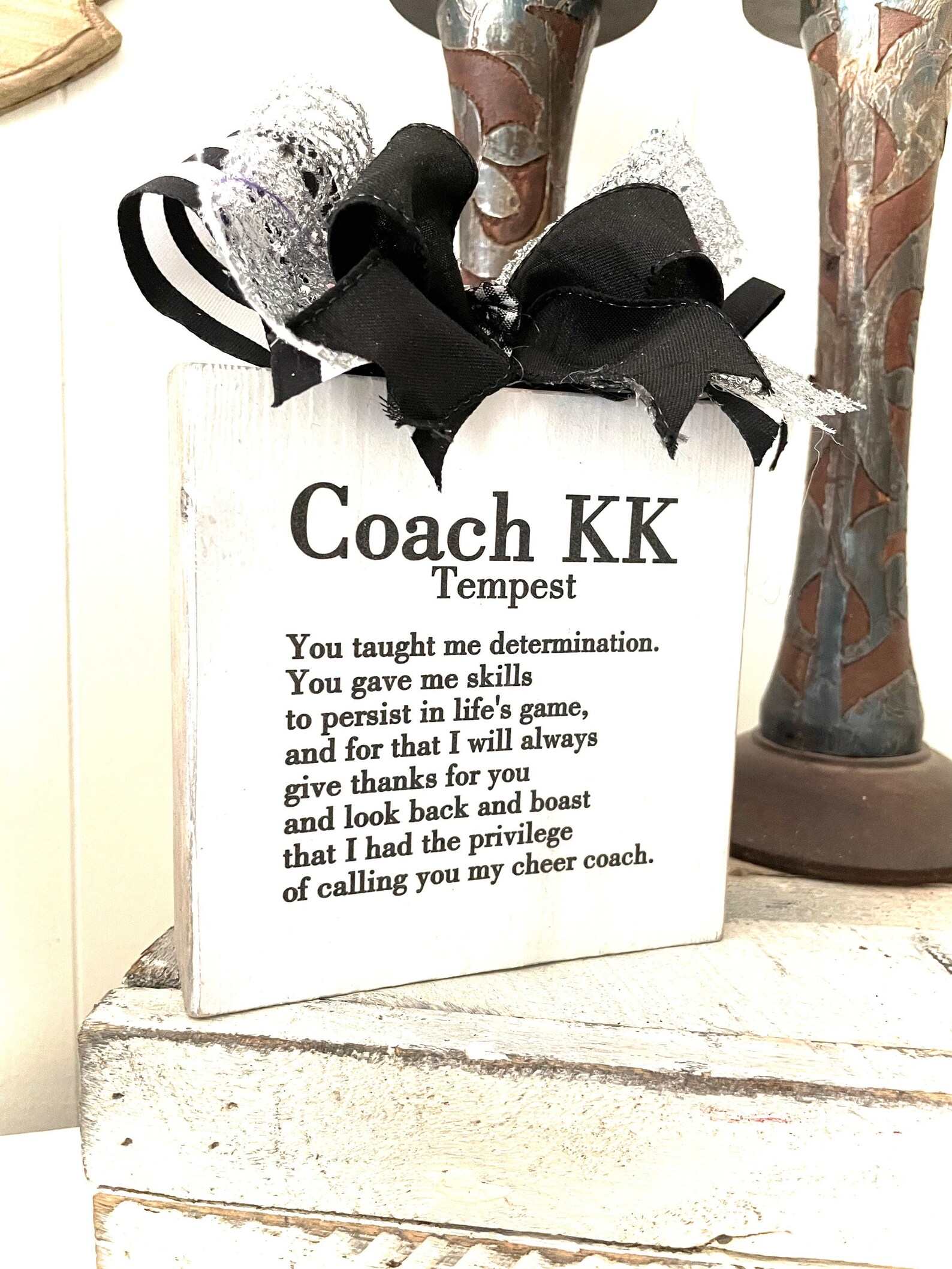 Coach Cheer Wood Blocks, Coach Sign,dance Coach Sign,basketball ...