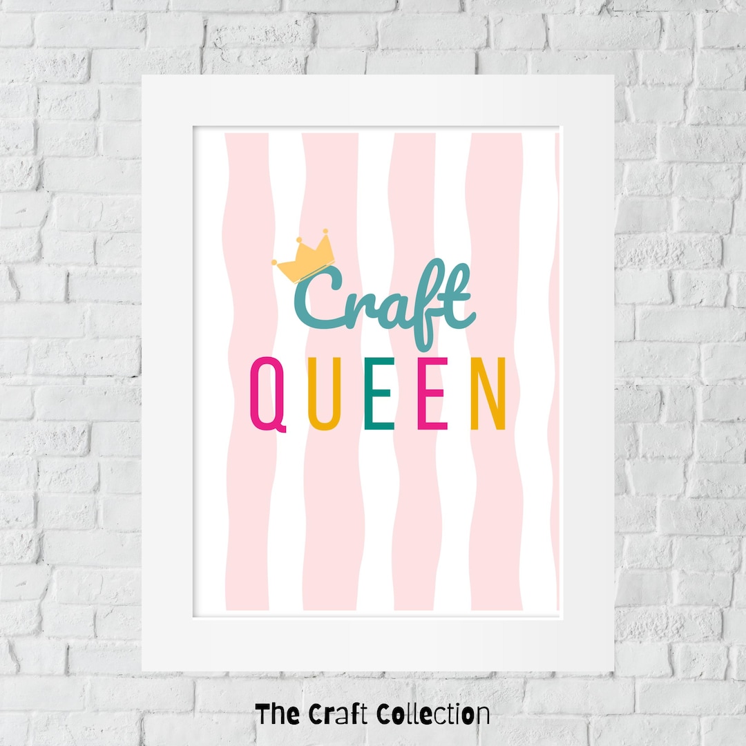 Craft Posters | DIGITAL DOWNLOAD | Craft Room & Creative Prints | Craft ...