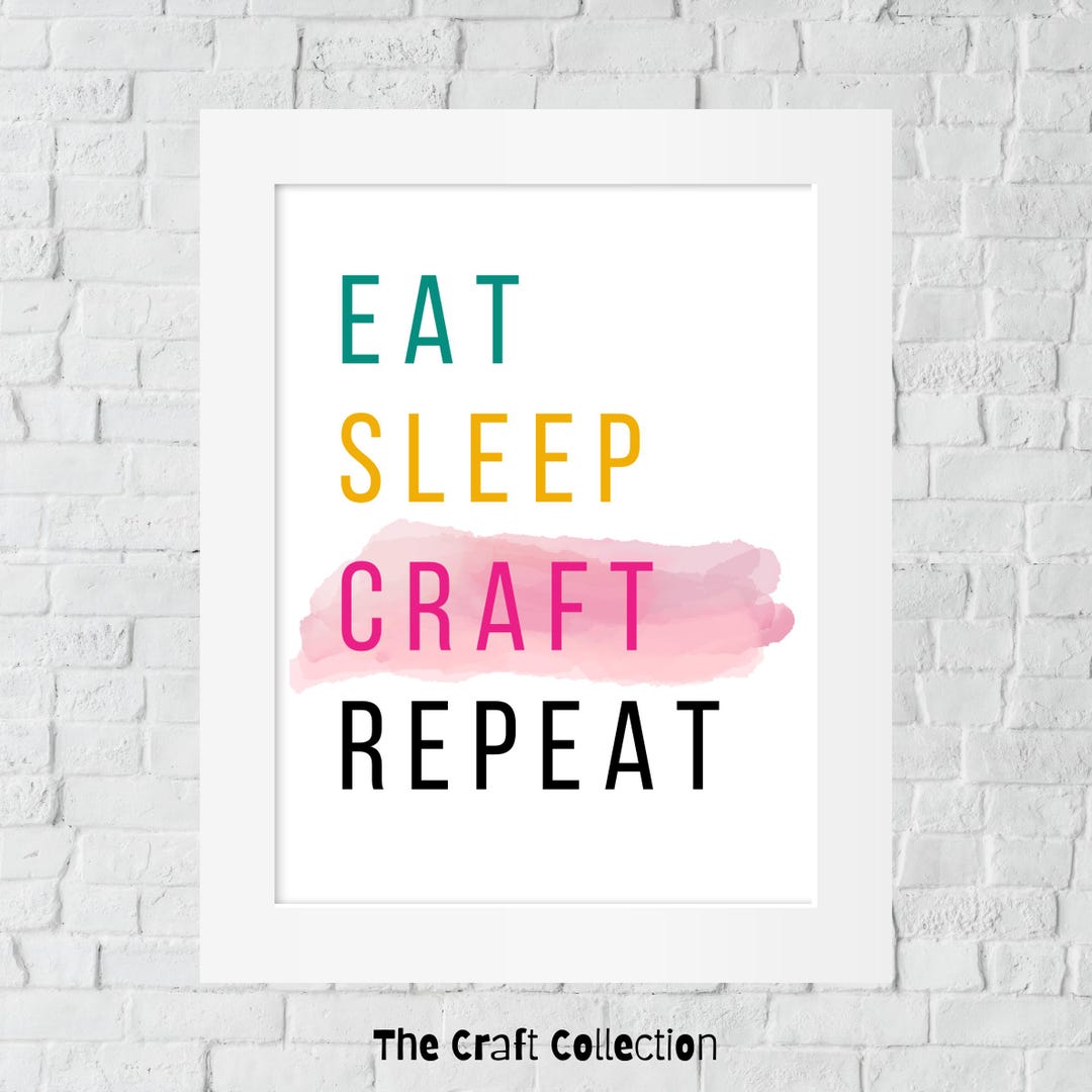 Craft Posters | PRINTS | Craft Room & Creative Prints | Craft Room Wall ...