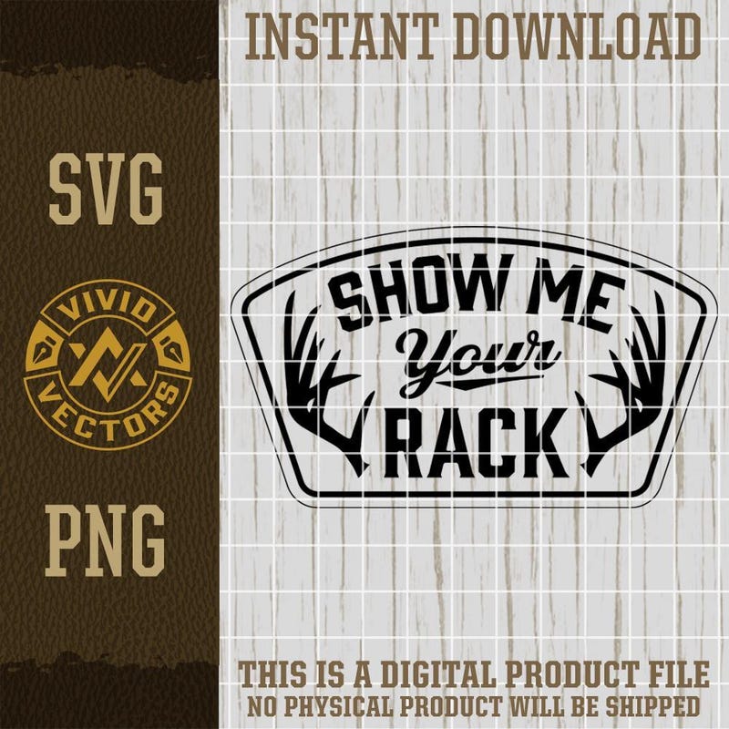 Antler on Leather Patch - Etsy