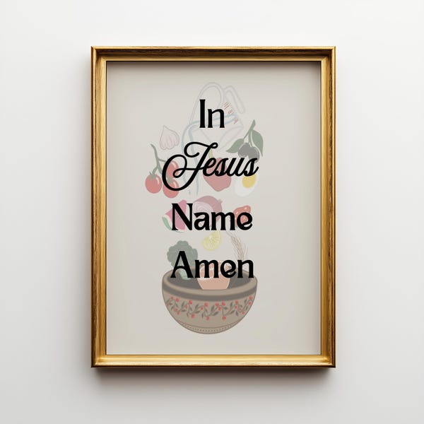 Kitchen Prayer - Etsy
