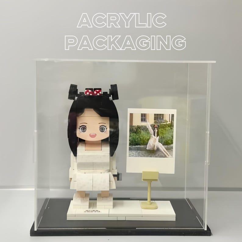 Customized Back-to-school Brick Figure With Engraved Messages ...
