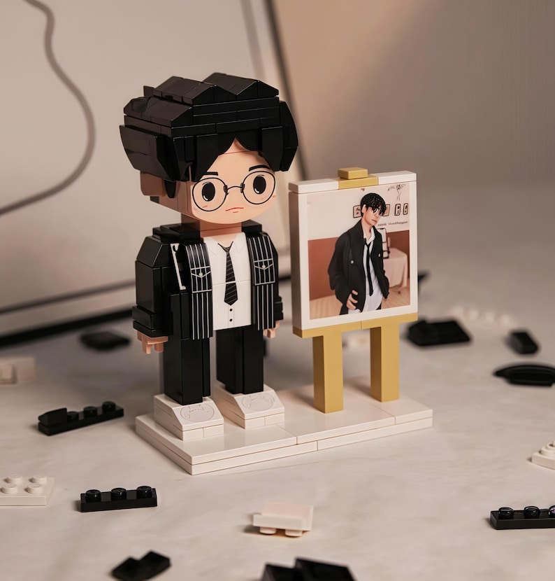Custom Pet & Owner Building Block Figures, Animal Full Body Dolls ...
