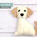 Golden Lab Sewing Pattern Dog Hand Sewing Pattern Felt - Etsy Canada